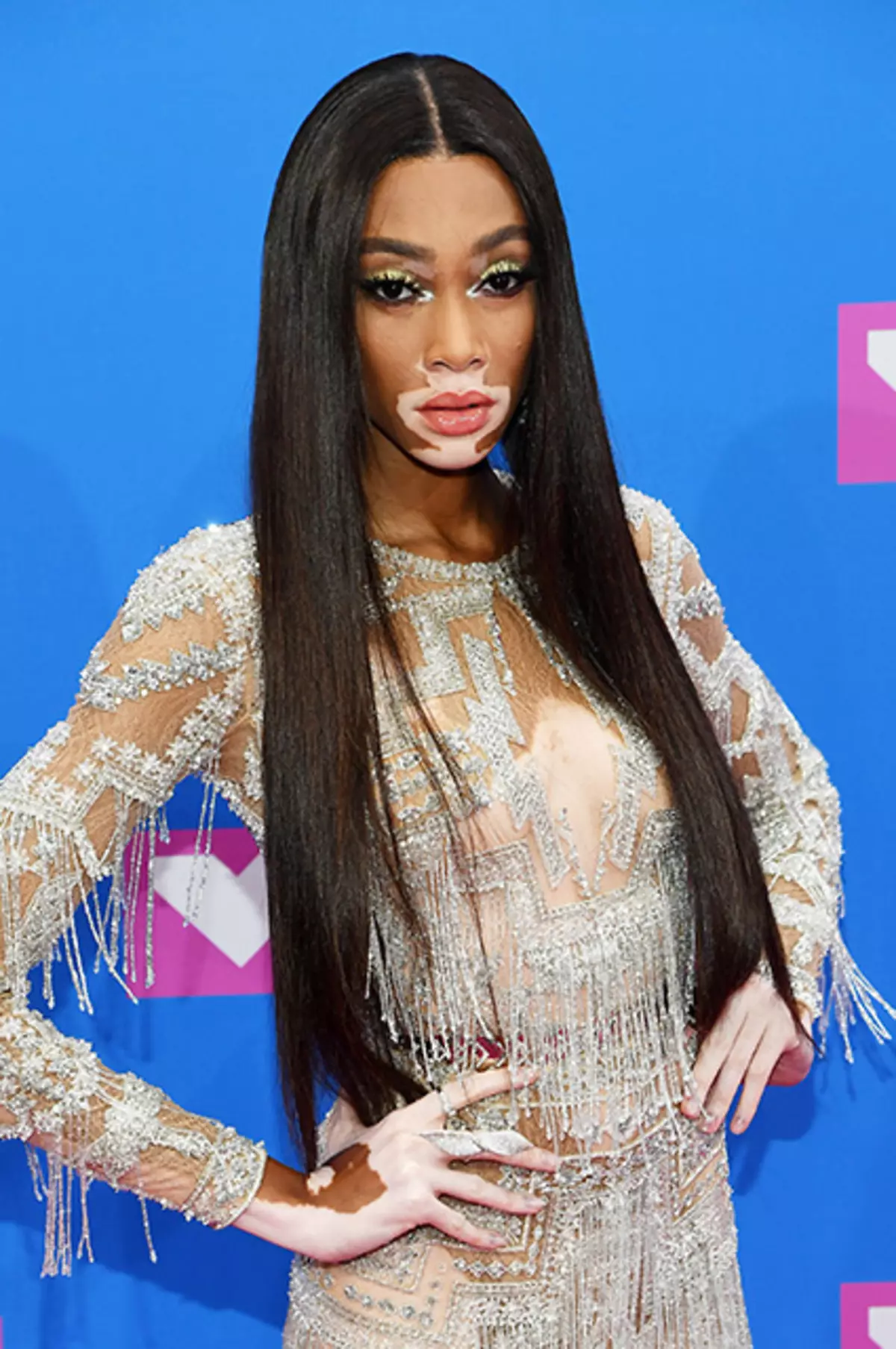 Winnie Harlow à Zuhair Murad