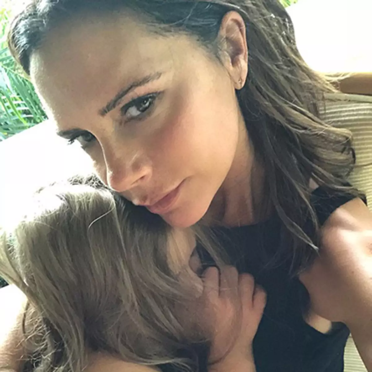 Victoria Beckham coa súa filla Harper