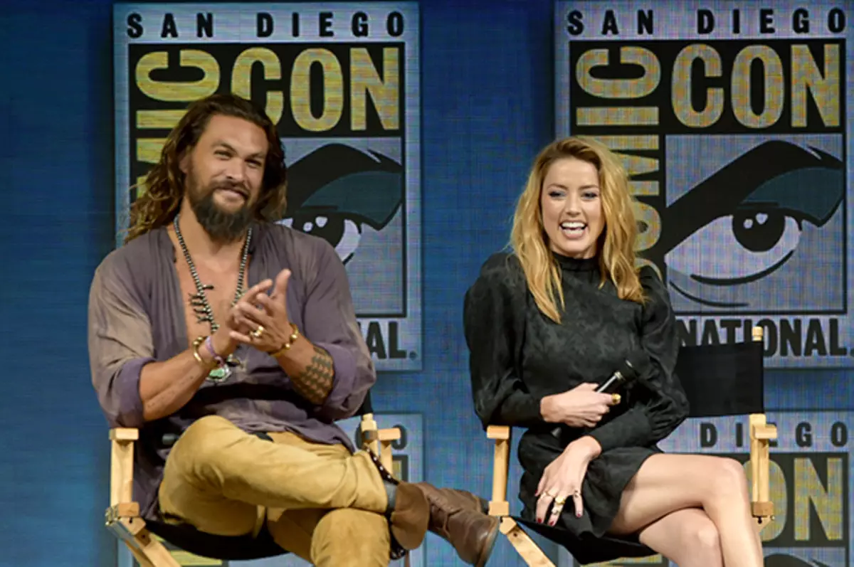 Jason Momoa och Ember Hurd