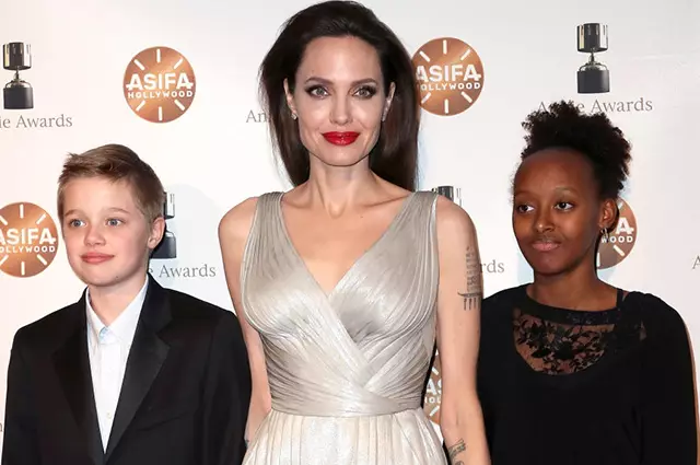 Shailo Jolie Pitt，Angelina Jolie，Zakhar Jolie Pitt