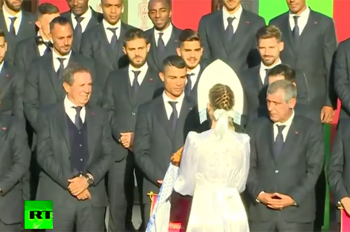 Equipe nacional de Portugal e Cristiano Ronaldo