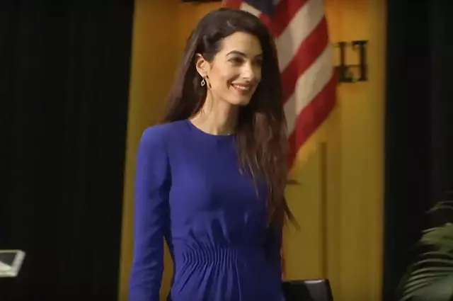 Amal clooney.