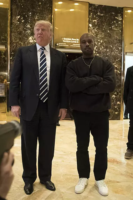 Donald Trump i Kanye West