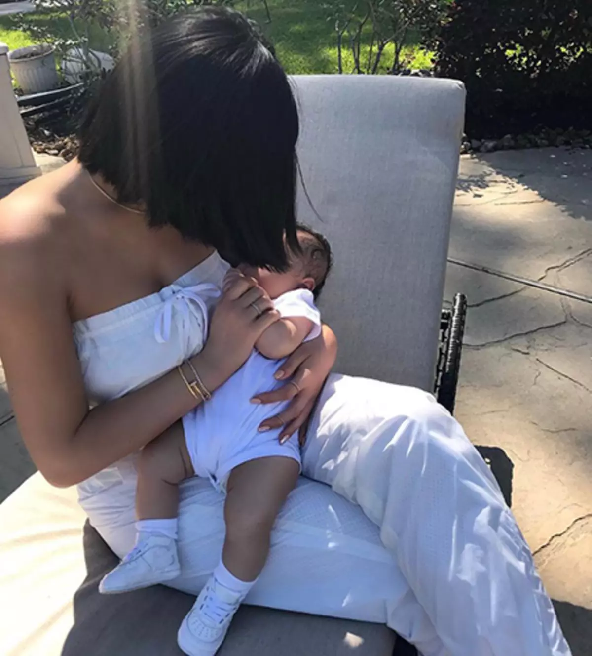 Kylie Jenner with daughter