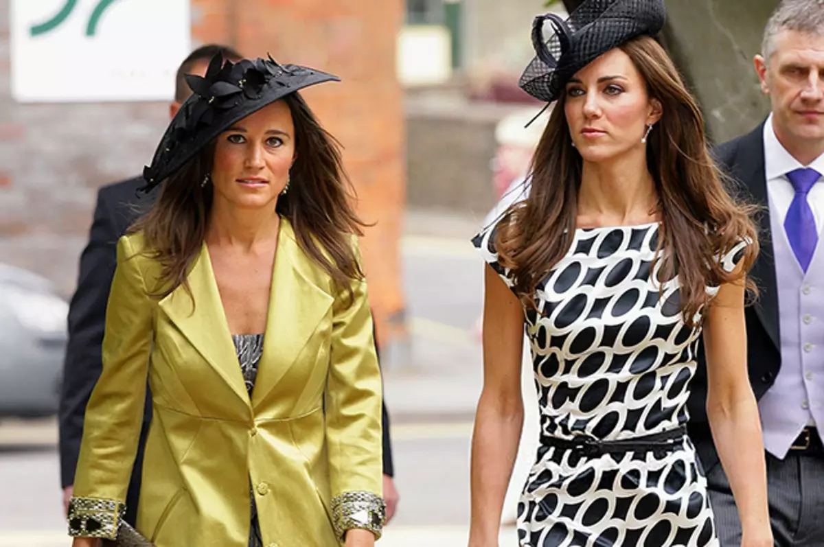 Pippa and Kate Middleton