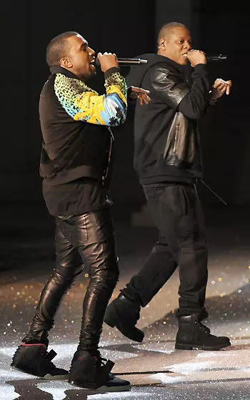 JI en KANYE west presinteare in nije klip Niggas yn Parys 114012_2