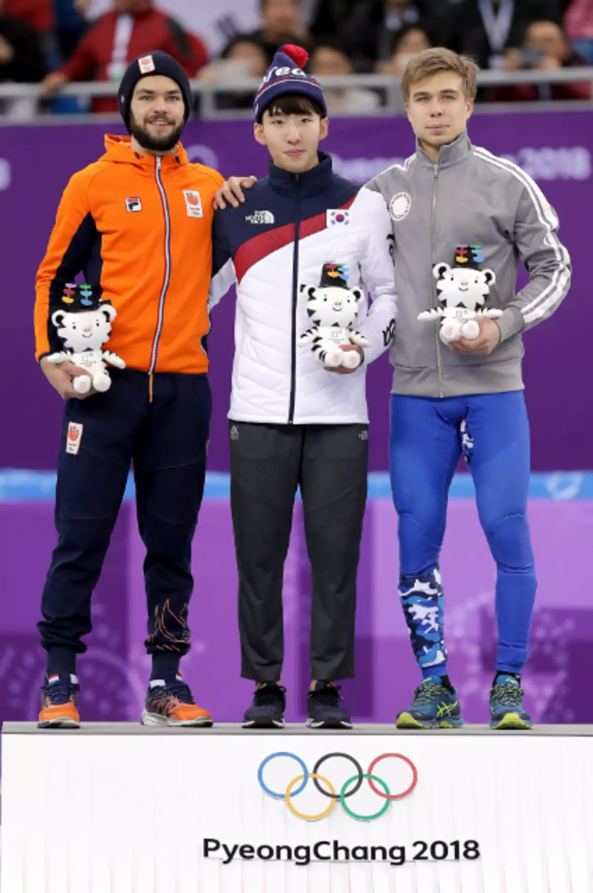 Schinki Knegt, Lim Hee Joon and Semen Elistratov