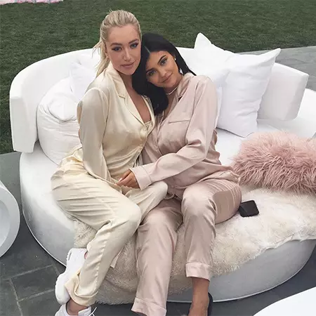 Kylie Jenner with girlfriend