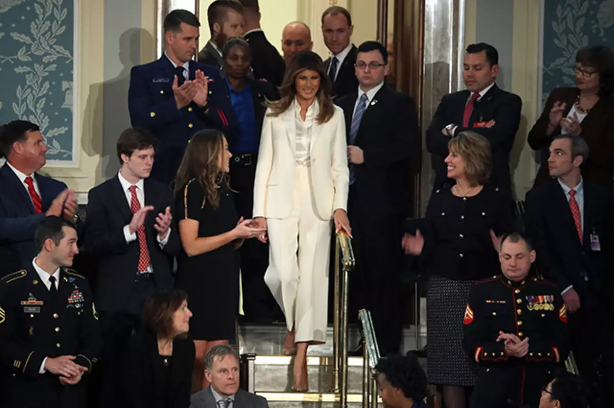 Melania Trump.