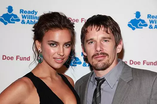 Irina Shayk da Ethan Hawk da yamma doe Asusun Gala