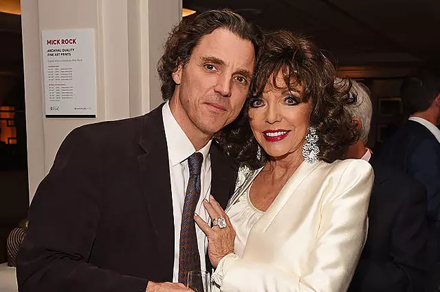 Joan Collins rose to defend her husband, who was accused of pedophilia: