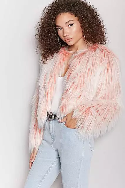 Forever21 Fur Fur Coat