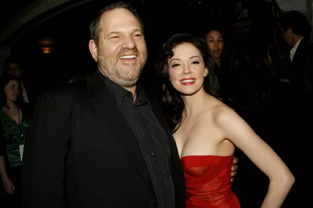 Harvey Weinstein na Rose Macgoone