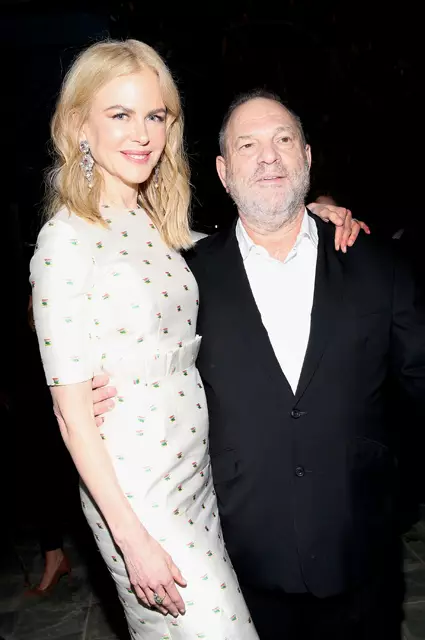 Nicole Kidman và Harvey Weinstein