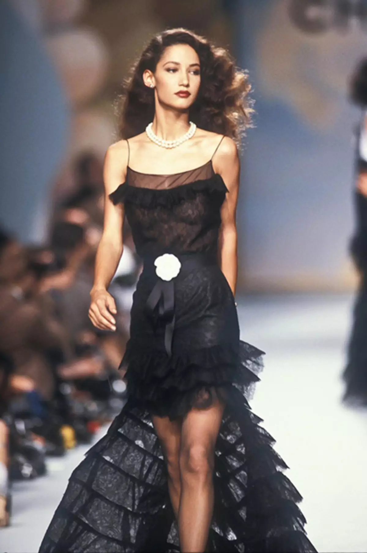 Sauran supermodels: daga Brooke Shields da Powlins Porizkova zuwa Katosh - babban taurari na 1980s podium 13133_115