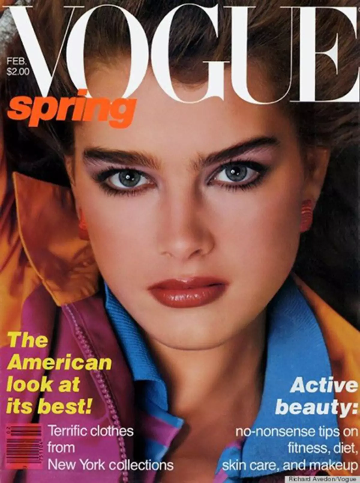 Sauran supermodels: daga Brooke Shields da Powlins Porizkova zuwa Katosh - babban taurari na 1980s podium 13133_27