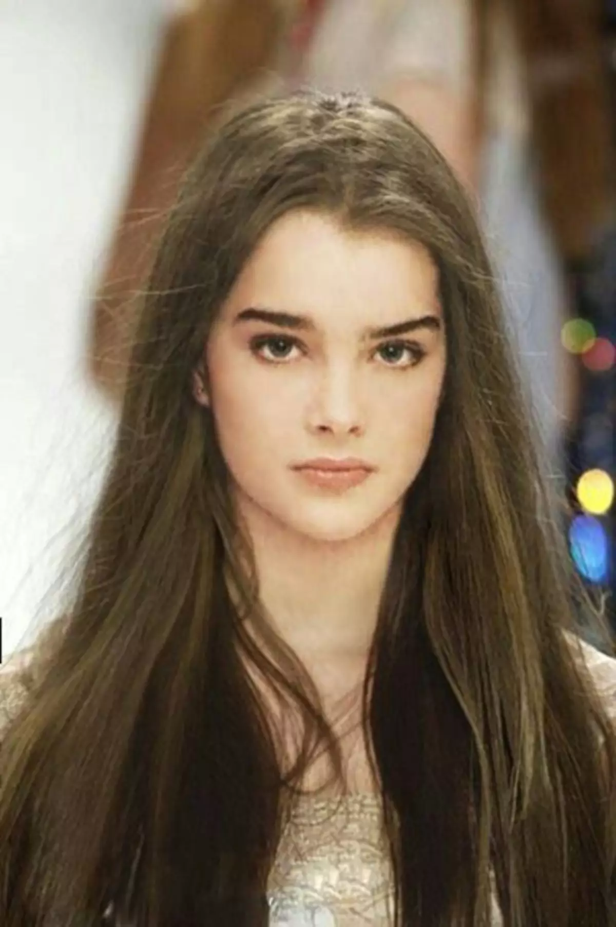 Sauran supermodels: daga Brooke Shields da Powlins Porizkova zuwa Katosh - babban taurari na 1980s podium 13133_29