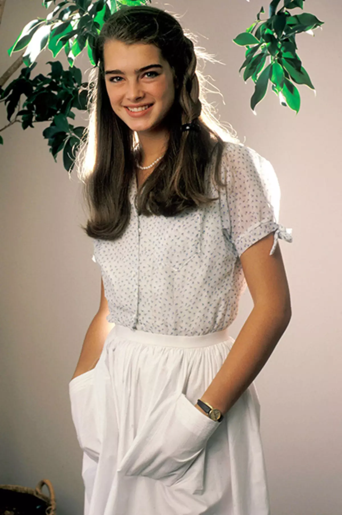 Sauran supermodels: daga Brooke Shields da Powlins Porizkova zuwa Katosh - babban taurari na 1980s podium 13133_30