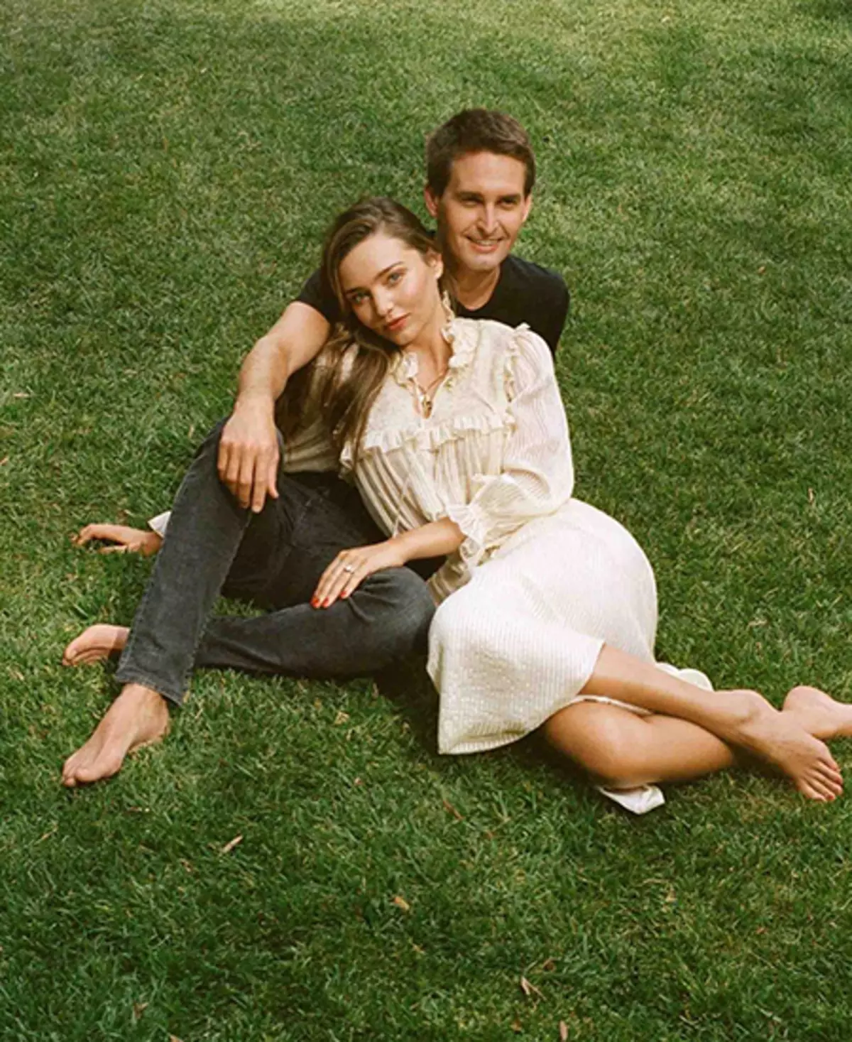 Miranda Kerr och Evan Spiegel