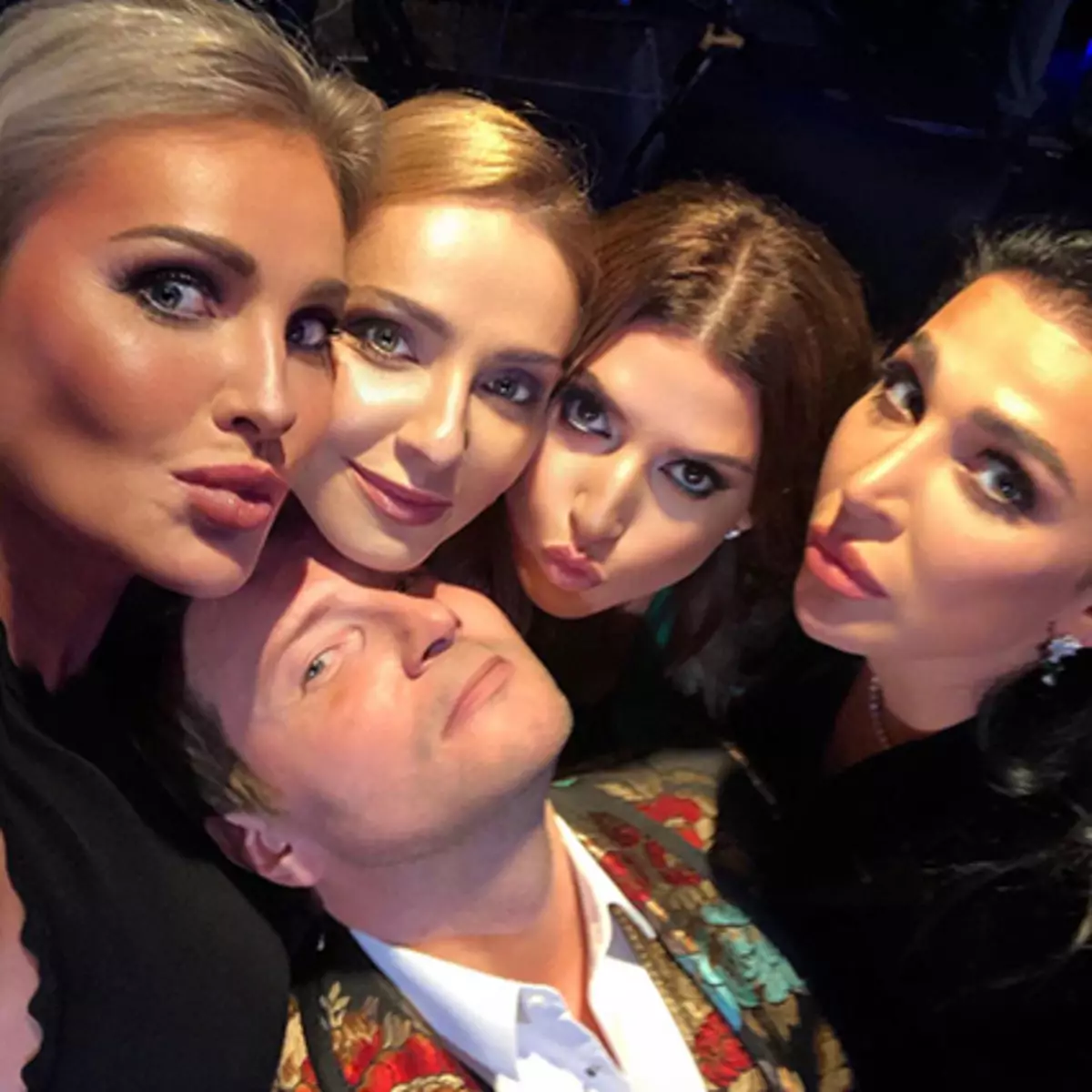 Svetlana Ermolova, Tatiana Navka, Jasmine, Anastasia Zadorina i Nikolay Baskov