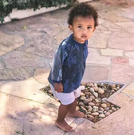 Saint West.