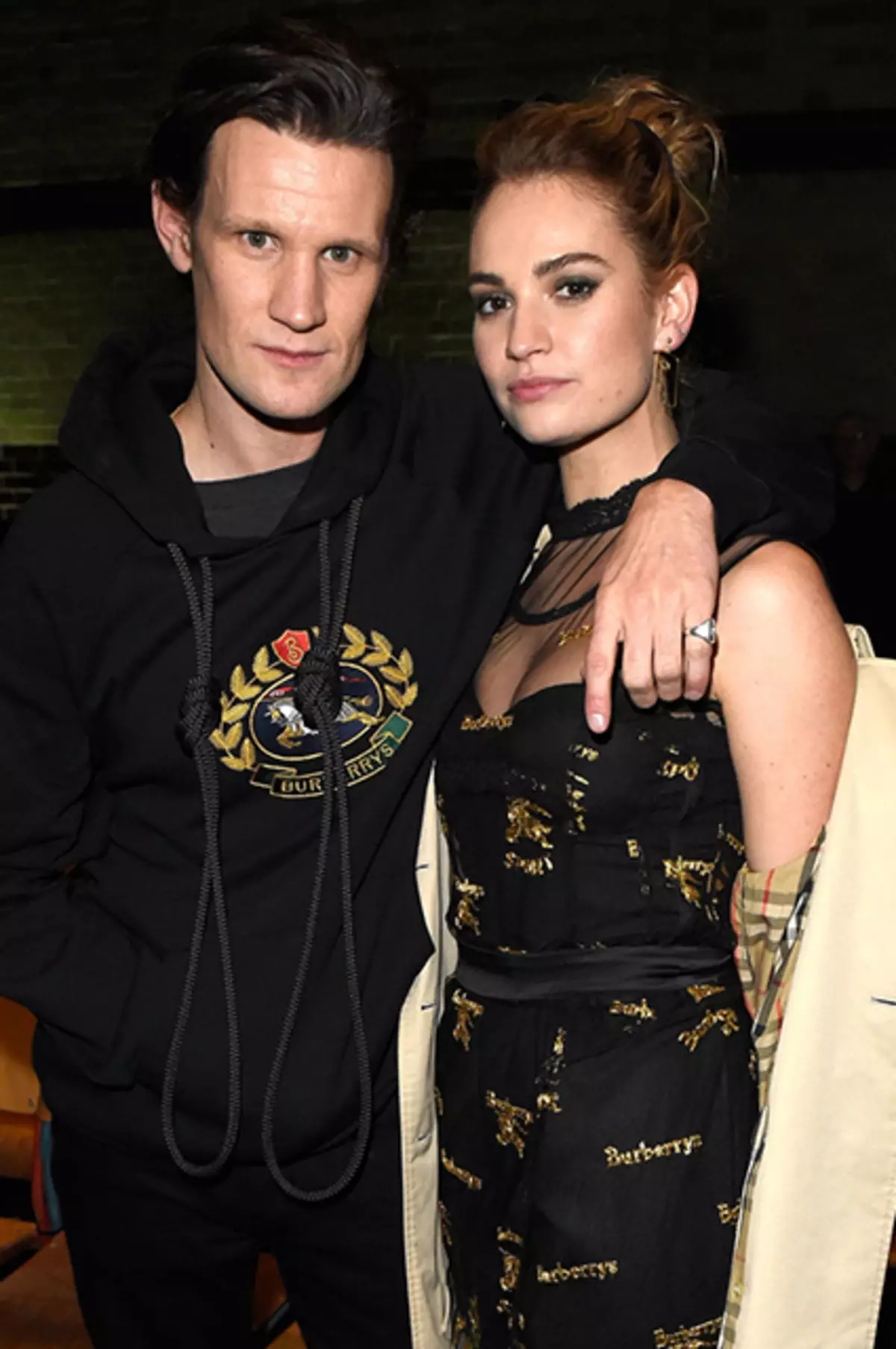 Matt Smith sy Lily James