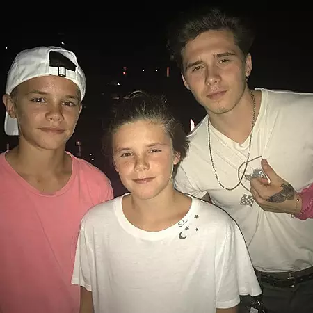 Romeo, kruīza un brooklyn beckham