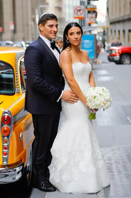 Newlyweds New Yorkissa