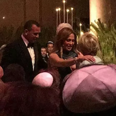 Alex Rodriguez, Jennifer Lopez en Hillary Clinton