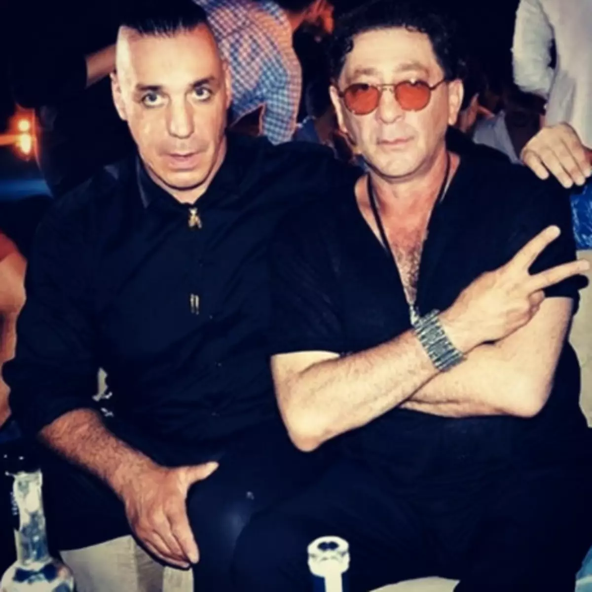 Tille Lindemann και Grigory Leps