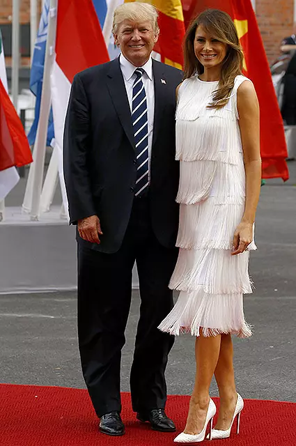 Melania Trump.