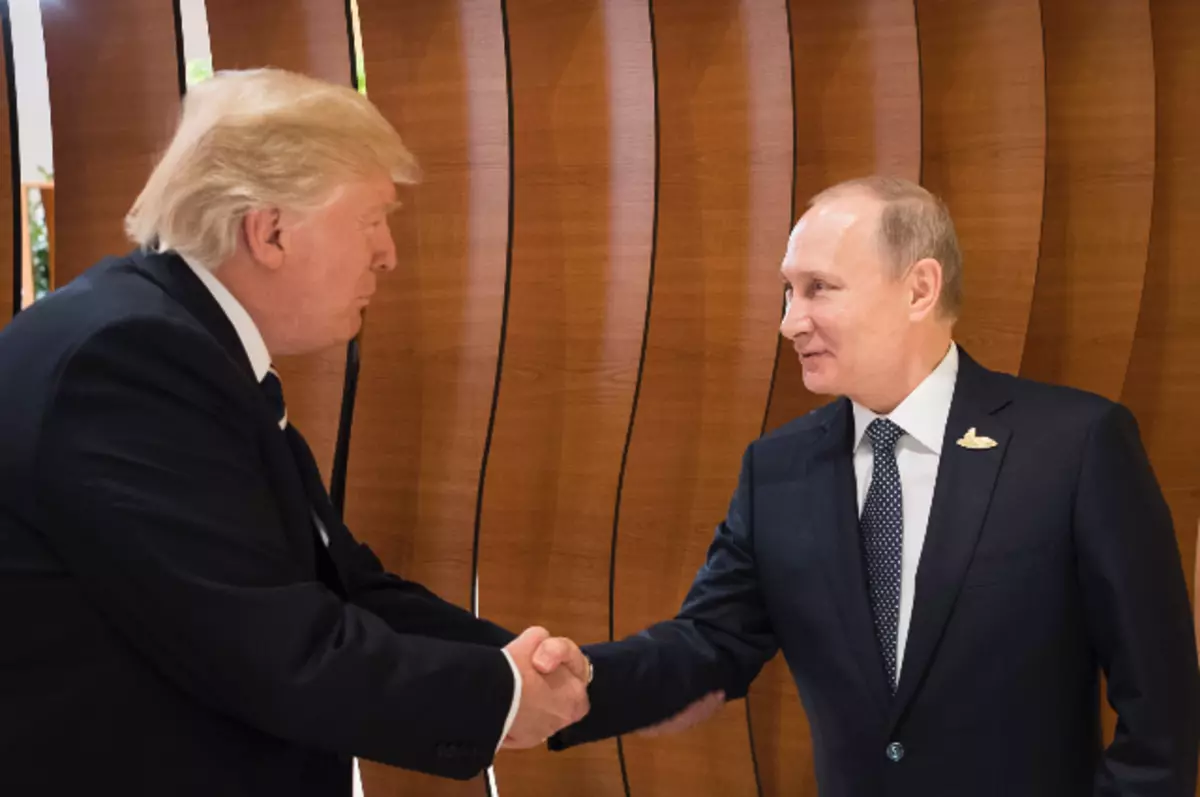 Donald Trump and Vladimir Putin