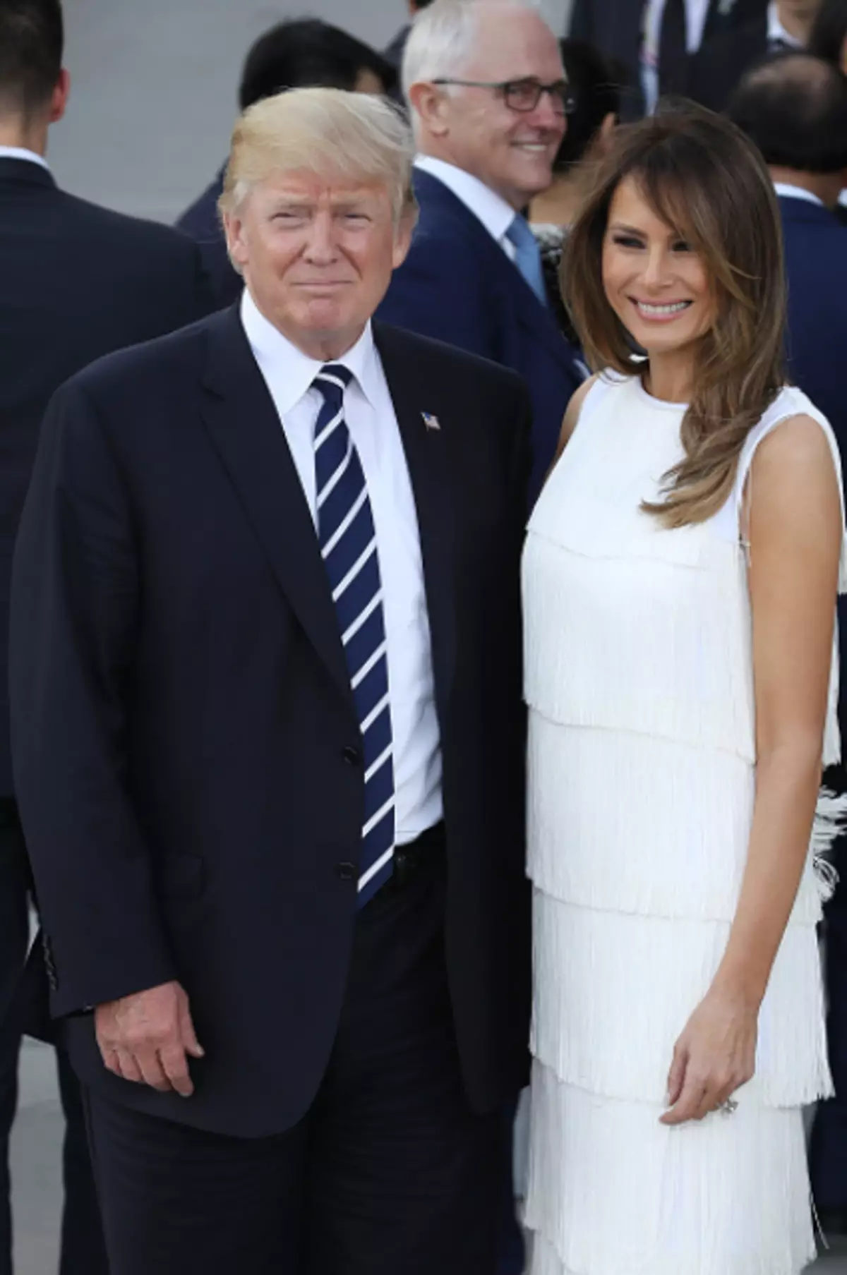 Donald en Melania Trump