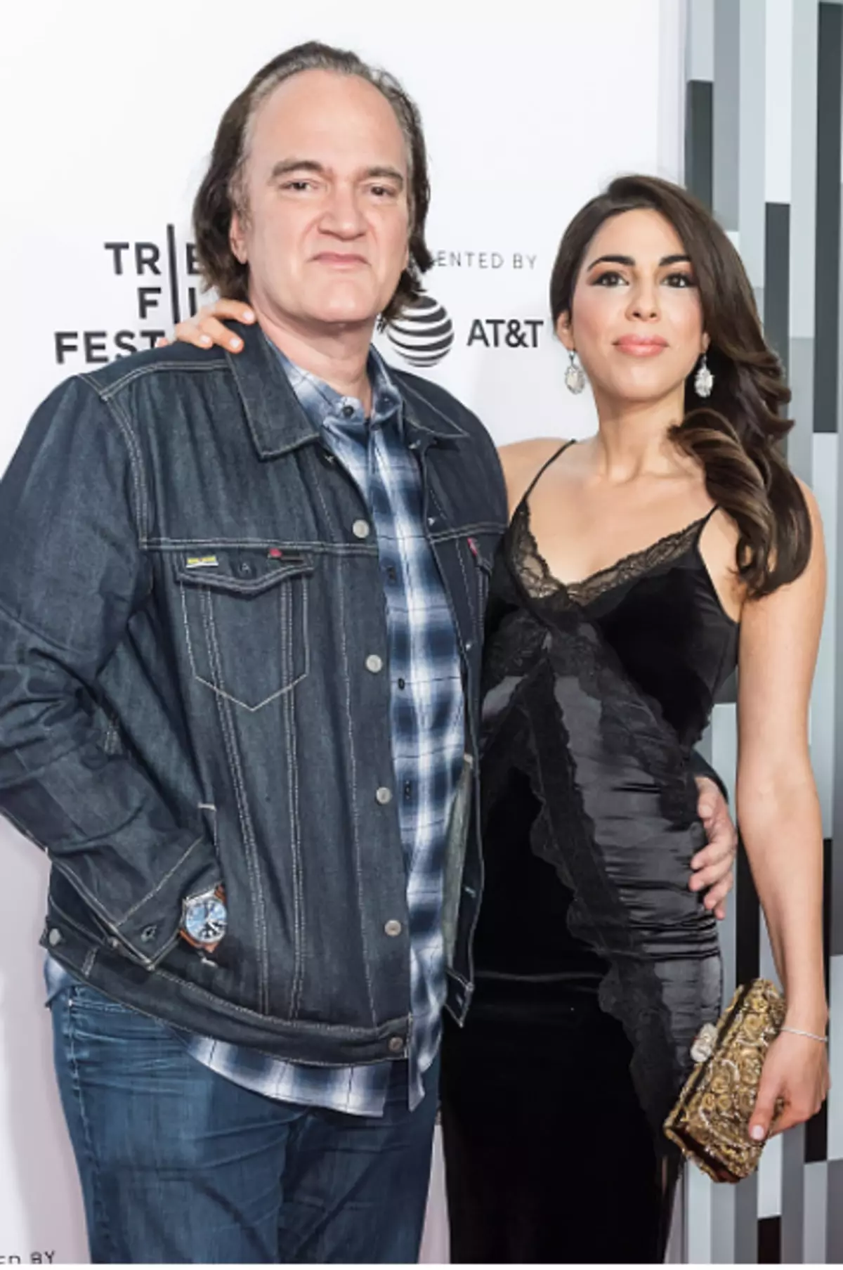 Quentin Tarantino e Daniela Peak