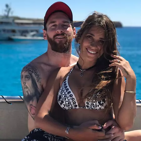 Lionel Messi i Antonella Rokzzo