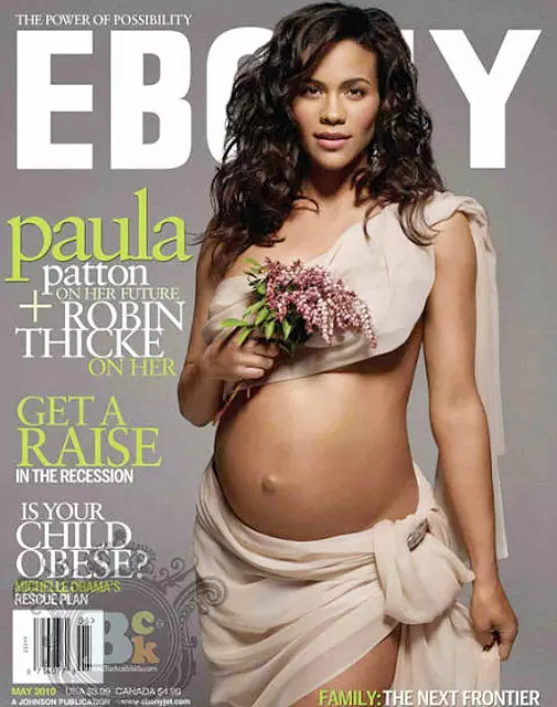 Paul Patton på Ebony Magazine Cover