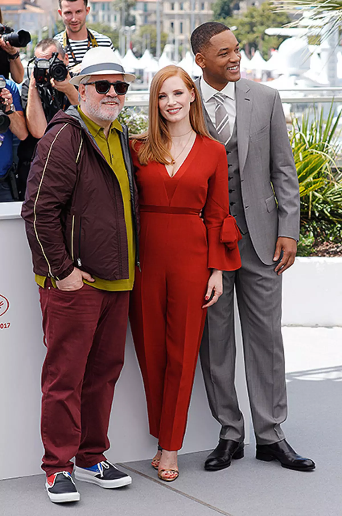 Pedro Almodovar, Jessica Chestain, Will Smith