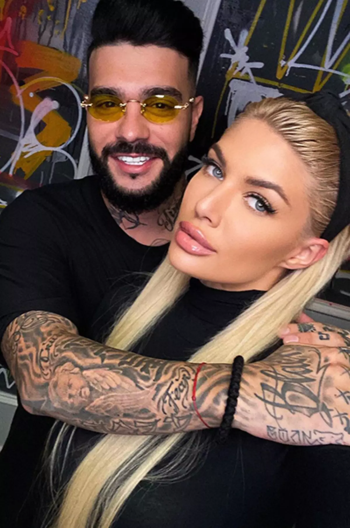 Timati மற்றும் Anna Darbitskaya.