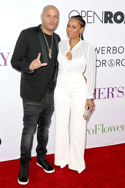 Stephen Belafonte and Melanie Brown