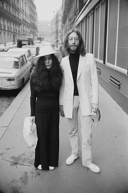 Yoko in John Lennon