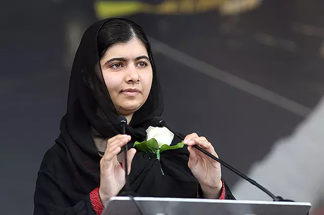 Malala Yusufzay.