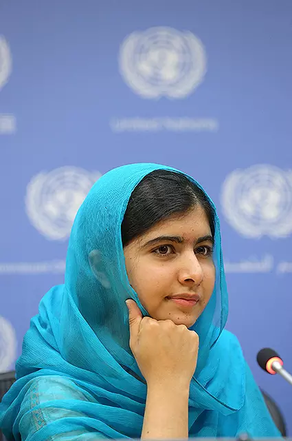 Malala Yusufzay.