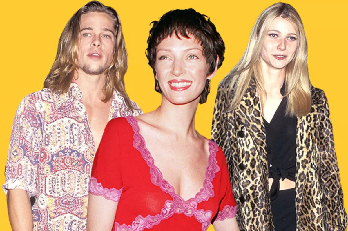 Fashion sing santai: kaya paltrow, lopez, punjir lan liya-liyane ing gaya berbentuk foresaw ing taun 90-an ing trek abang