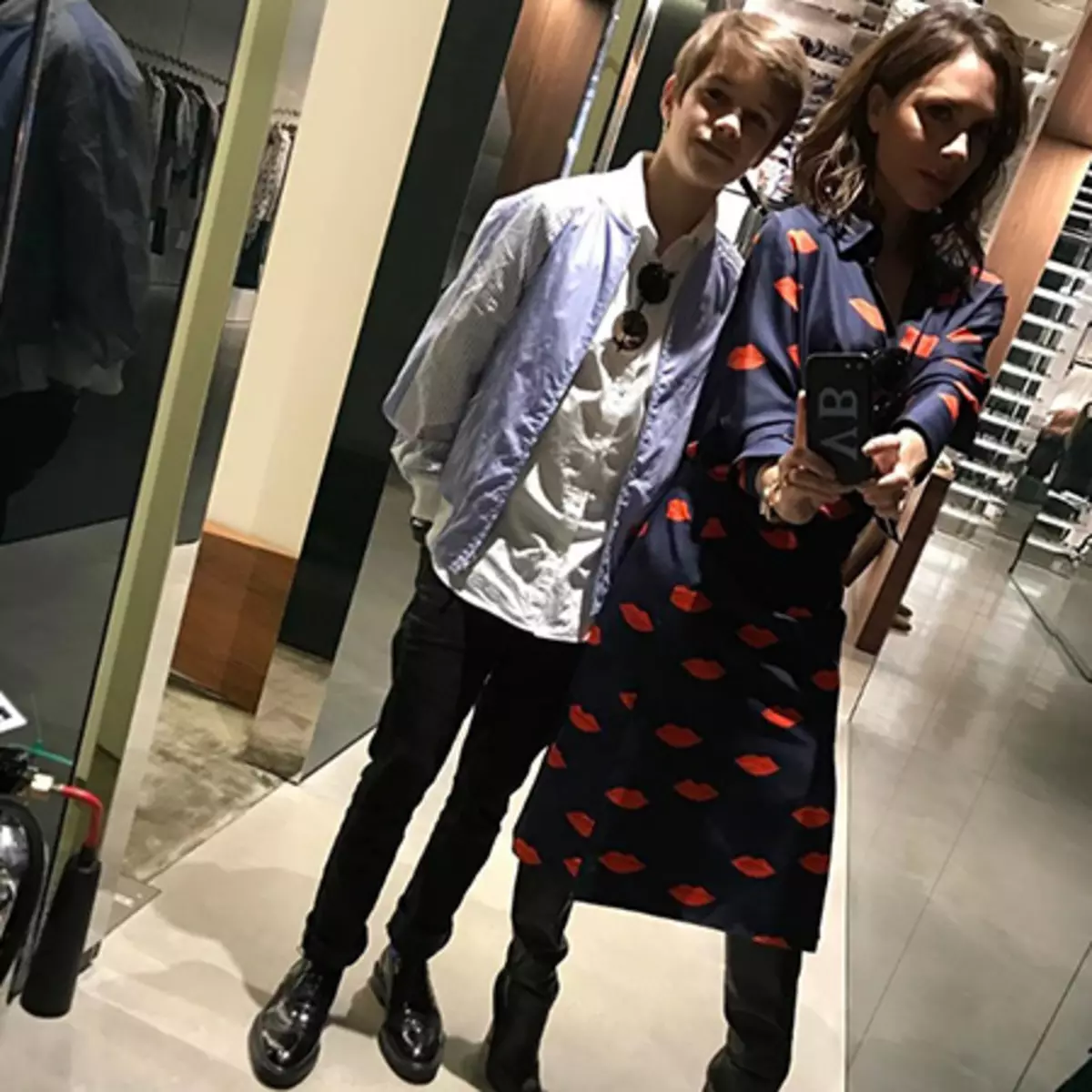 Romeo a Victoria Beckham