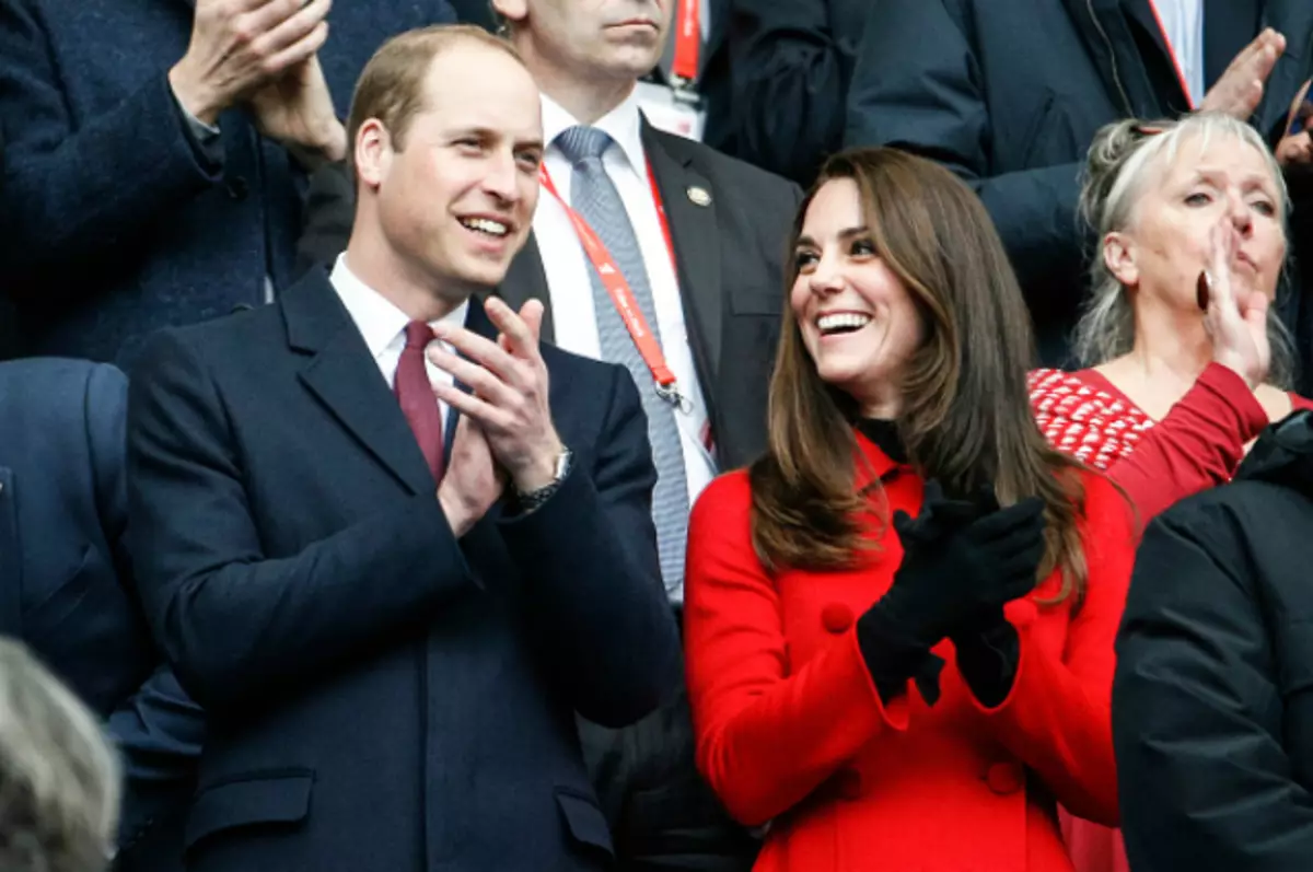 Paris'e iki günlük ziyaret: Kate Middleton ve Prens William Rugby maçını ziyaret etti Fransa - Galler