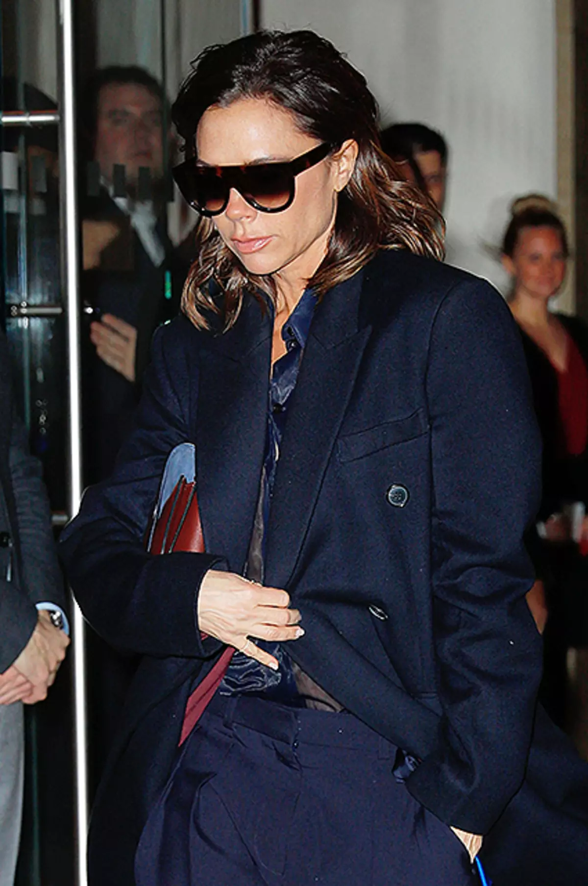 Gaya Selebriti Footlite: Victoria Beckham dina gambar tina koleksi anyar tina merek di New York 159969_3