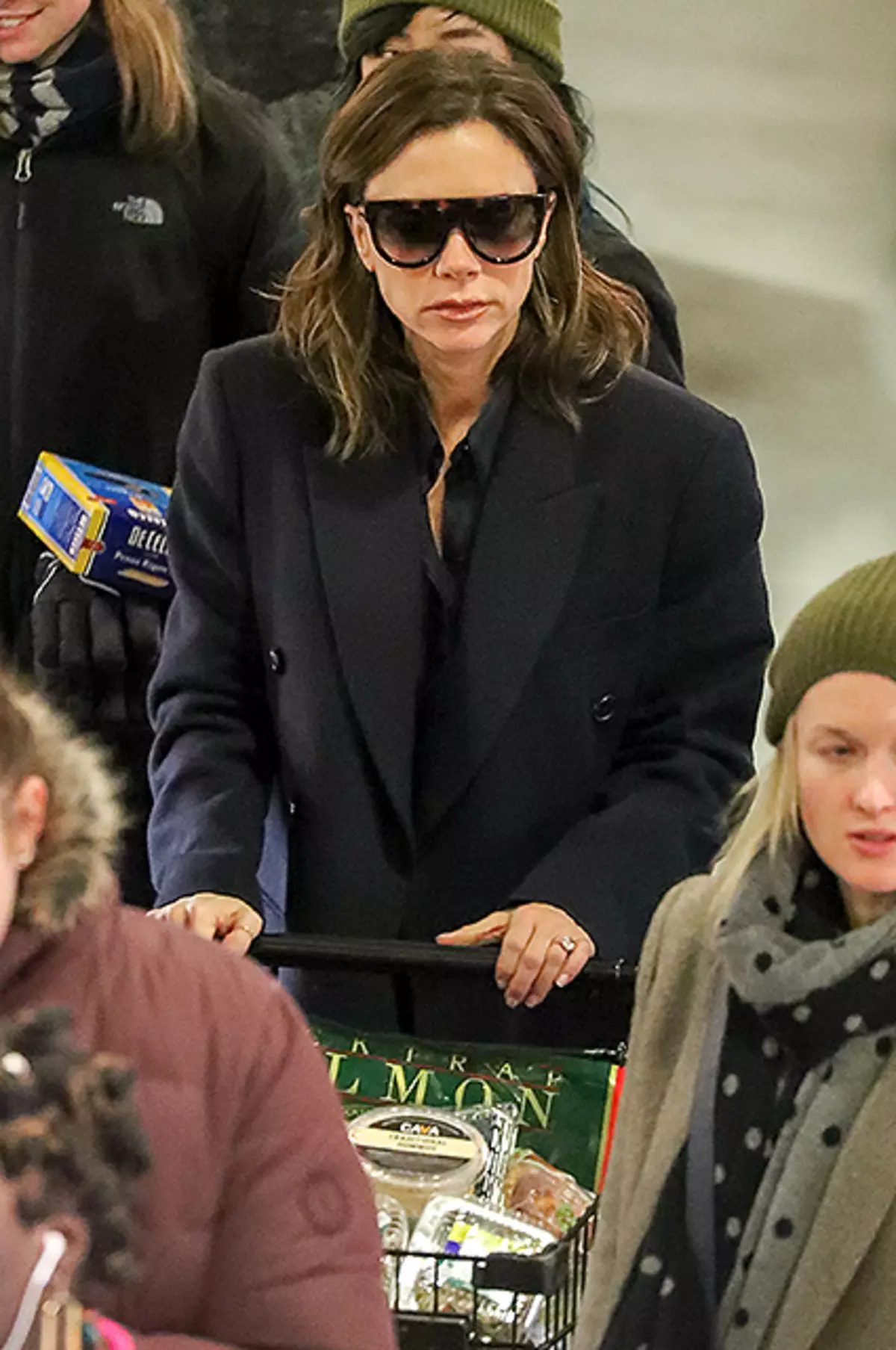 Gaya Selebriti Footlite: Victoria Beckham dina gambar tina koleksi anyar tina merek di New York 159969_4