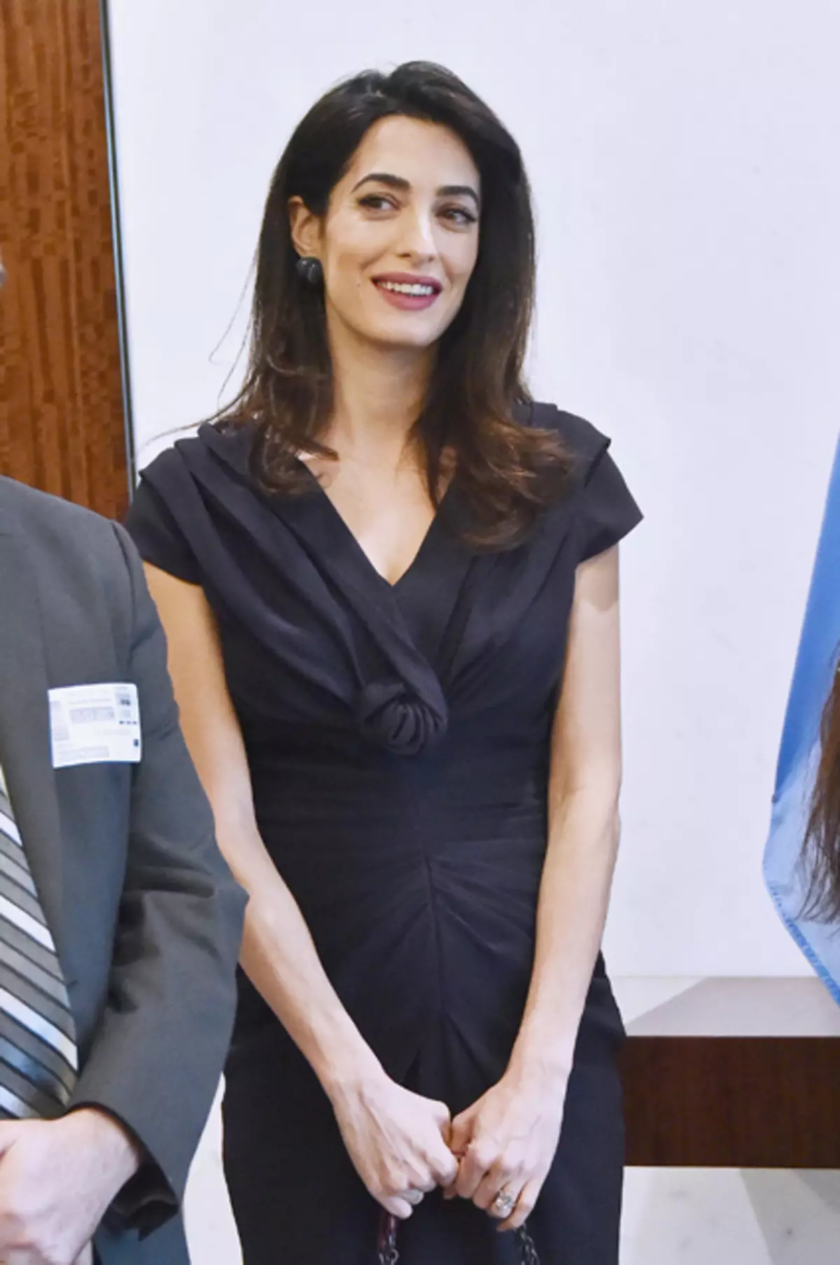 Antonio Guterry와 Amal Clooney.