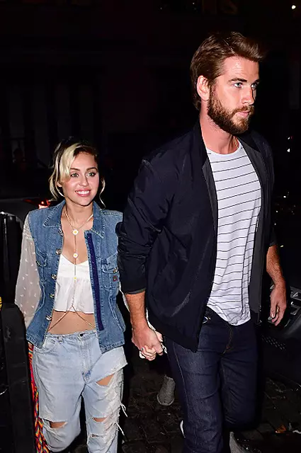 Miley Cyrus și Liam Hemsworth