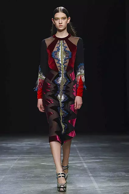 Makon Fashion a London: Topsharch na musamman, ANAY Katrantzou Autumn-hunturu 2017/2018 163037_29